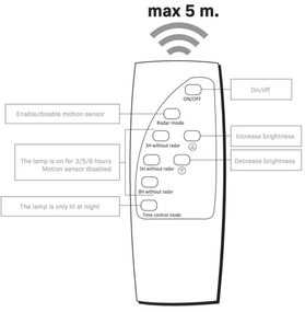 LED Solární pouliční lampa se senzorem STREET LED/10W/3,2V IP65 + DO