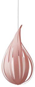 Designové závěsné svítidlo ve tvaru kapky Raindrop  Designové závěsné svítidlo ve tvaru kapky Raindrop Dekor: Bledě růžový, Průměr a výška: ø 220 mm x…