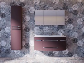 Lavedo Vanessa Dark Melon 120 koupelnová skříňka s umyvadlem