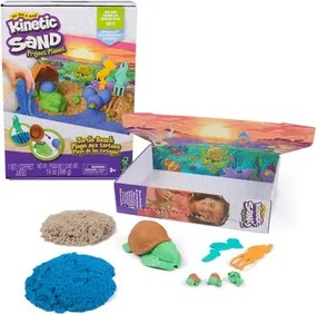 SPIN MASTER Kinetic Sand Project Planet želvy / hrací sada / 680 g pís