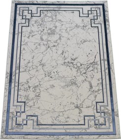 BE Koberec Allianz 6309 NAVY - tmavě modrý obdélníkový Rozměr: 60x100 cm