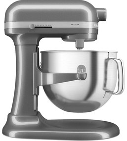 KitchenAid Artisan kuchyňský robot se zvedací mísou 6,6 l, stříbřitě šedá, 5KSM70SHXEMS