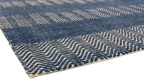 Modrý  koberec Rebel Navy Blue Rozměry: 100x150 cm