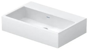 Duravit Vero Air - Umyvadlo 600x400 mm, bez přepadu, bez otvoru pro baterii, WonderGliss, bílá 23686000701