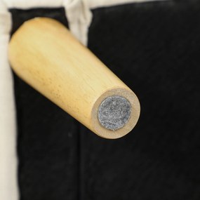 HOMCOM dvoumístná úložná pohovka, sametový vzhled, nohy z kaučukovníku, knoflíkové prošívání — 117 × 62 × 78 cm, krémová