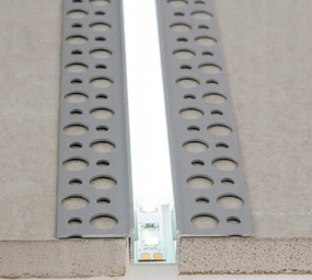 BERGE LED hliníkový profil zapuštěný 2m - sada