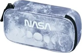 BAAGL Školní penál etue NASA Grey / 23×12x5 cm