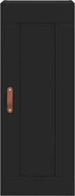 vidaXL Skříň highboard 34,5 x 34 x 180 cm kompozitní dřevo [3200234] Barva: Černá