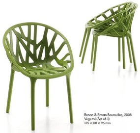 Vitra designové miniatury Vegetal Chair (3 kusy)