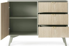 PSK Komoda NATURAL, Eukalyptus/Scandi 106 cm