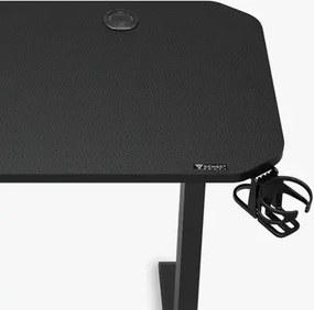 SENSE7 Nomad Basic černá / Herní stůl / 120 x 60 cm