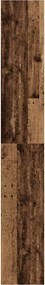 Knihovna 6 úrovní 80 x 30 x 198 cm Kompozitní dřevo Staré dřevo 3333921