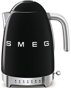 Smeg Rychlovarná konvice 50´s Retro Style, s regulací teploty, 1,7 l černá KLF04BLEU