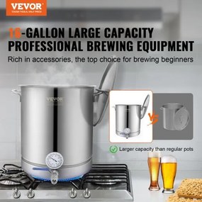 Nerezová konvice, varná konvice 60,6 l, třívrstvé dno na pivo