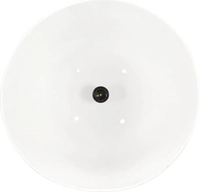 Industriální závěsné svítidlo 25 W bílé kulaté 32 cm E27 320562