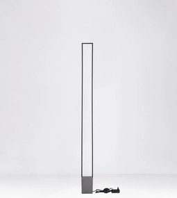 Černá LED stojací lampa (výška 161 cm) Lithos – Nova Luce