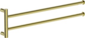 Mexen Loop, držák na ručníky 41 cm, zlatá lesklá, 70A71049-50