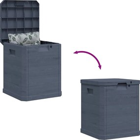 vidaXL Zahradní úložný box 90 l [45683] Barva: Hnědá