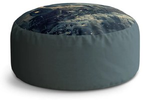 Sablio Taburet Circle Parní lokomotiva v zasněženém městě: 38x48 cm
