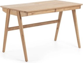 Pracovní stůl Kave Home Jakes Natural, 120 x 65 cm