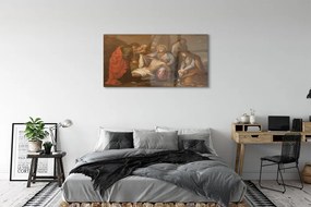 akrylový obraz Ježíše ukřižovali 125x50 cm