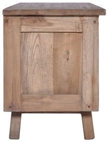 vidaXL TV stolek 100 x 30 x 40 cm masivní teakové dřevo