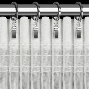 ZÁCLONA NA PÁSCE EVA MINGE ROSES4 400X160 CM BÍLÁ