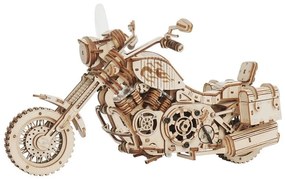RoboTime RoboTime - 3D dřevěné mechanické puzzle Motorka cruiser DV0078
