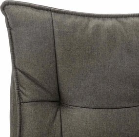 Masážní kancelářská židle šedá textil 20375