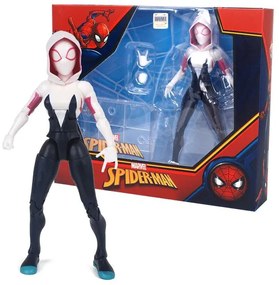 Pohyblivá akční figurka Spiderman, Green Goblin a Spider-Gwen Varianta: Spider-Gwen s příslušenstvím - s kapucí