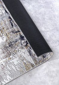 ELLE Decoration, Kusový koberec Imagination New 106037 Anthracite/Gold z kolekce Elle, 80x150, šedá, ložnice