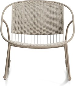 Taupe zahradní křeslo Atrani – Kave Home