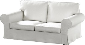 Potah na pohovku IKEA  Ektorp 2-místná, rozkládací, STARÝ MODEL barva krémová látka pletený vzor
