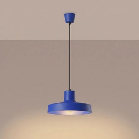 Sollux Lighting Závěsné svítidlo BILO ultramarínové