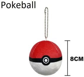 Plyšové hračky Pokémonů cca 20 cm Varianta: pokeball 8 cm