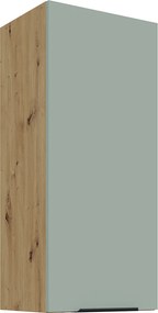 ARIA st | horní skříňka 40 G-90 1F policová | 40 cm | VYSOKÁ | ANTI FINGERPRINT povrch | artisan/aquamarine