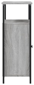 Příborník šedý sonoma 70 x 30 x 80 cm kompozitní dřevo - Default Title