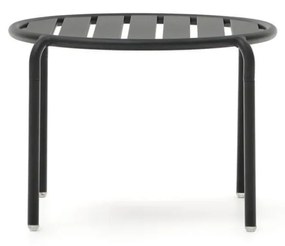 Zahradní odkládací stolek colnos ø 60 cm šedý MUZZA