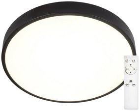 Stropní světlo top light metal 40c rc -led stmívatelné stropní svítidlo led/51w/230v + do černá