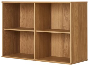 Závěsná knihovna v dekoru dubu v přírodní barvě 89x61 cm Mistral – Hammel Furniture