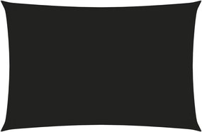 vidaXL Stínící plachta oxfordská látka obdélníková 4 x 6 m [42309] Barva: Černá