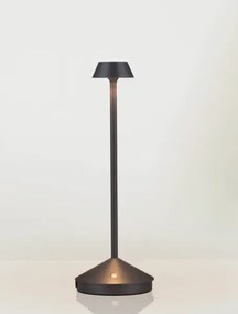 Venkovní stolní lampa Lumo tmavě šedá