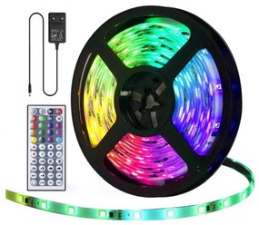 Aigostar - LED RGB Stmívatelný venkovní pásek 5m LED/24W/12/230V IP65 + DO