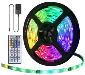 Aigostar - LED RGB Stmívatelný venkovní pásek 5m LED/24W/12/230V IP65 + DO