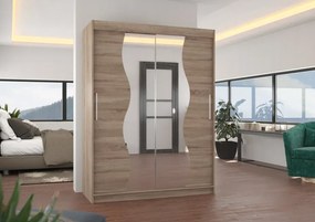 Skříň posuvná se zrcadlem RENZO 150