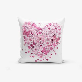 Povlak na polštář s příměsí bavlny Minimalist Cushion Covers Hearty, 45 x 45 cm