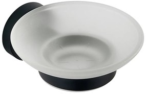 Aqualine, SAMBA mýdlenka, mléčné sklo, černá, SB202