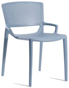 Židle Fiorellina Barva sedáku a opěradla z recyklovaného plastu: Powder blue IS503