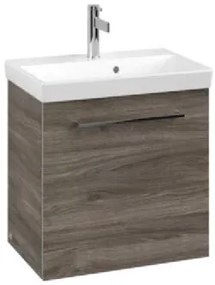 Villeroy & Boch Avento - Umyvadlová skříňka, 530x514x352 mm, 1 dvířka, Stone Oak A88800RK