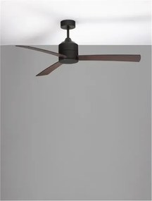 Stropní ventilátor Axel 137 černý s dálkovým ovládáním